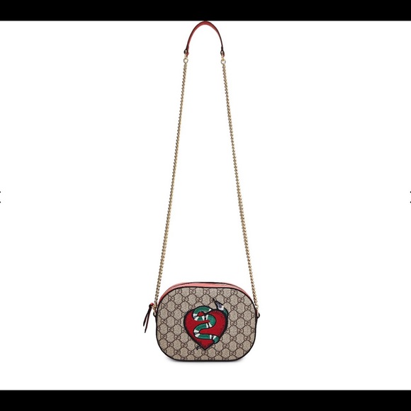 Gucci | Bags | Gucci Gg Supreme Heart Snake Bag Limited Edition | Poshmark